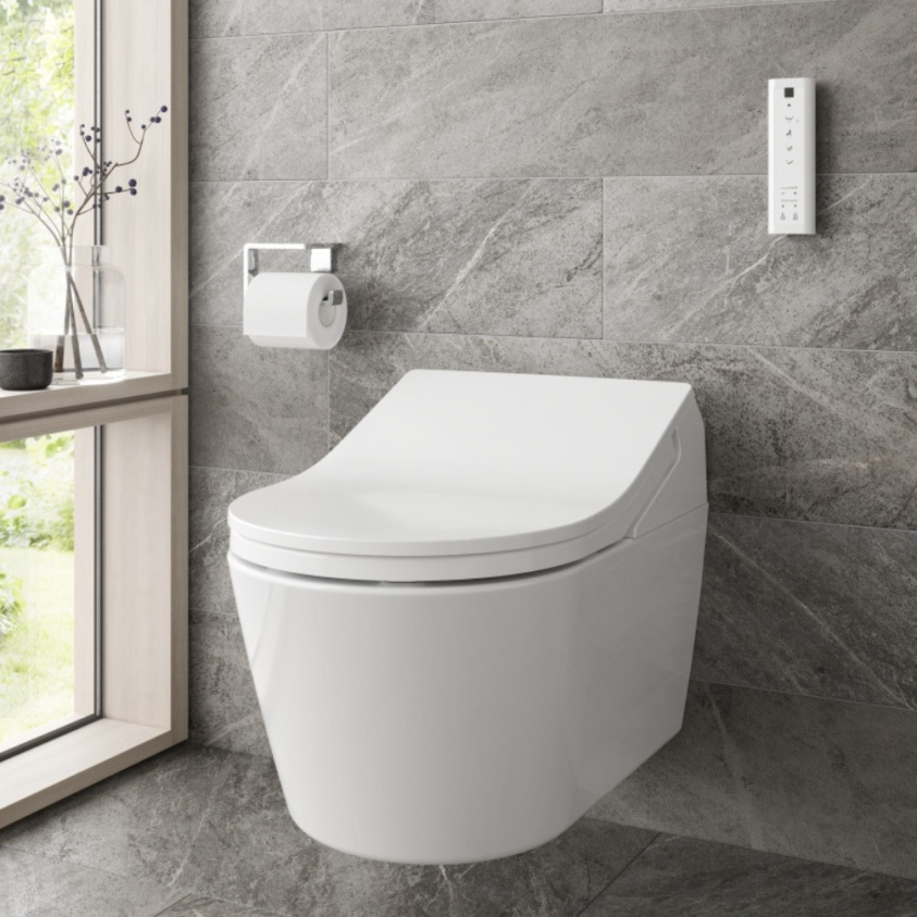 TOTO Washlet RX Auto Flush Rimless Wall Hung Toilet
